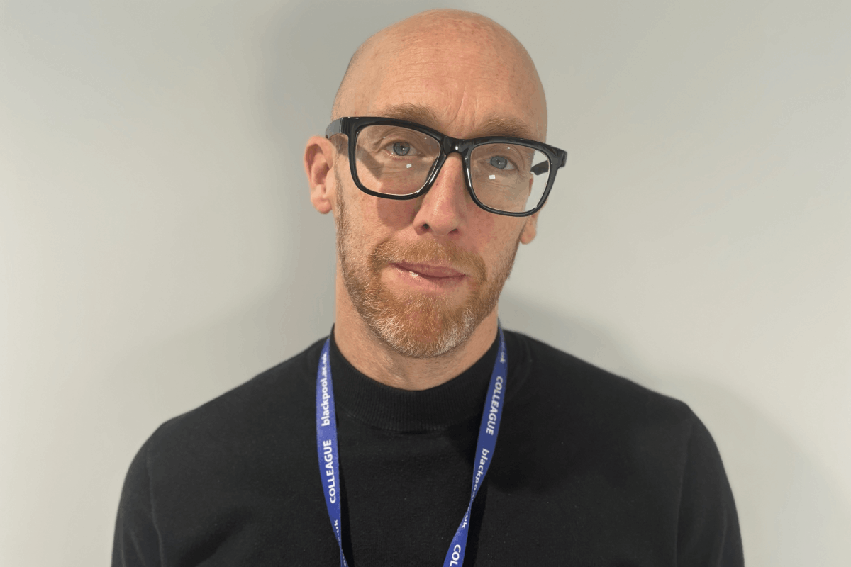 Marc Potter, assistant principal of digital and creative innovation, B ...